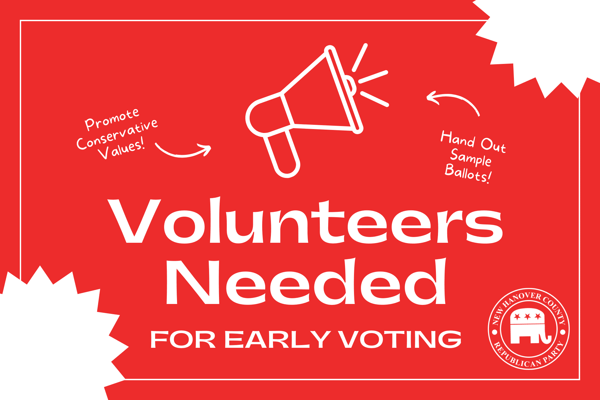 Volunteer | New Hanover County Republican Party