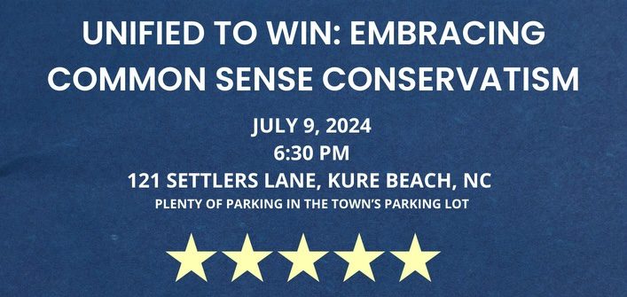 Unified To Win: Embracing Common Sense Conservatism | New Hanover ...