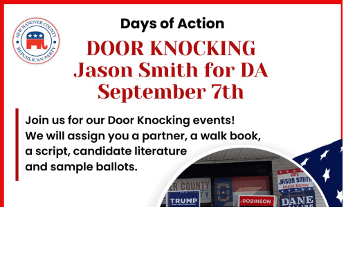 DAY OF ACTION: Jason Smith | New Hanover County Republican Party
